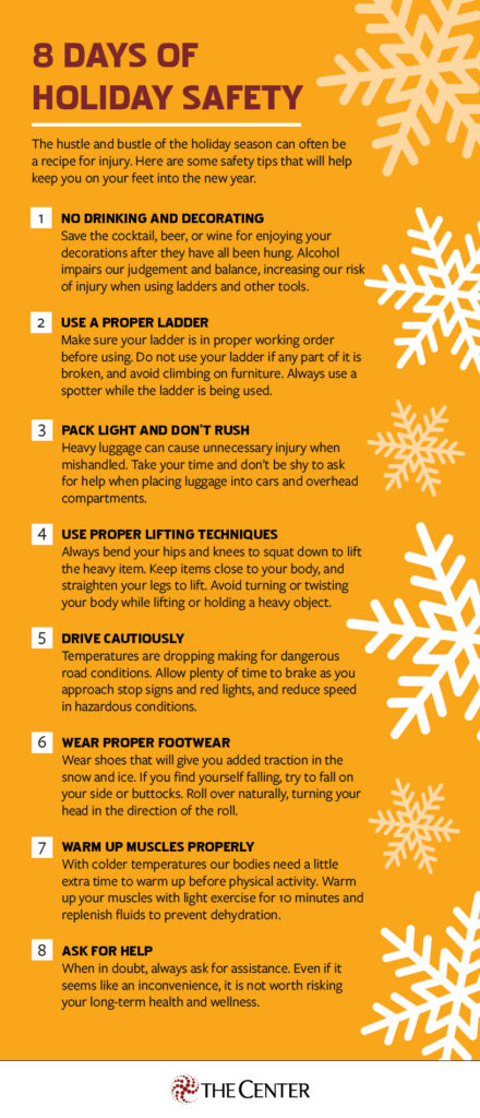 Holiday Safety Tips – Staying Safe – Holiday Tips